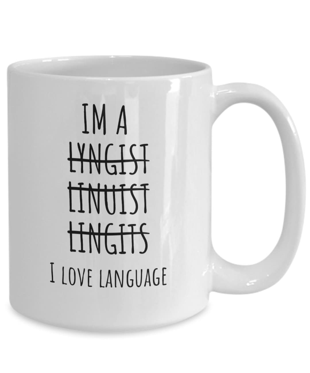 Linguist, Graduate Gift, Funny Linguistics Gift, Linguistics Mug ...