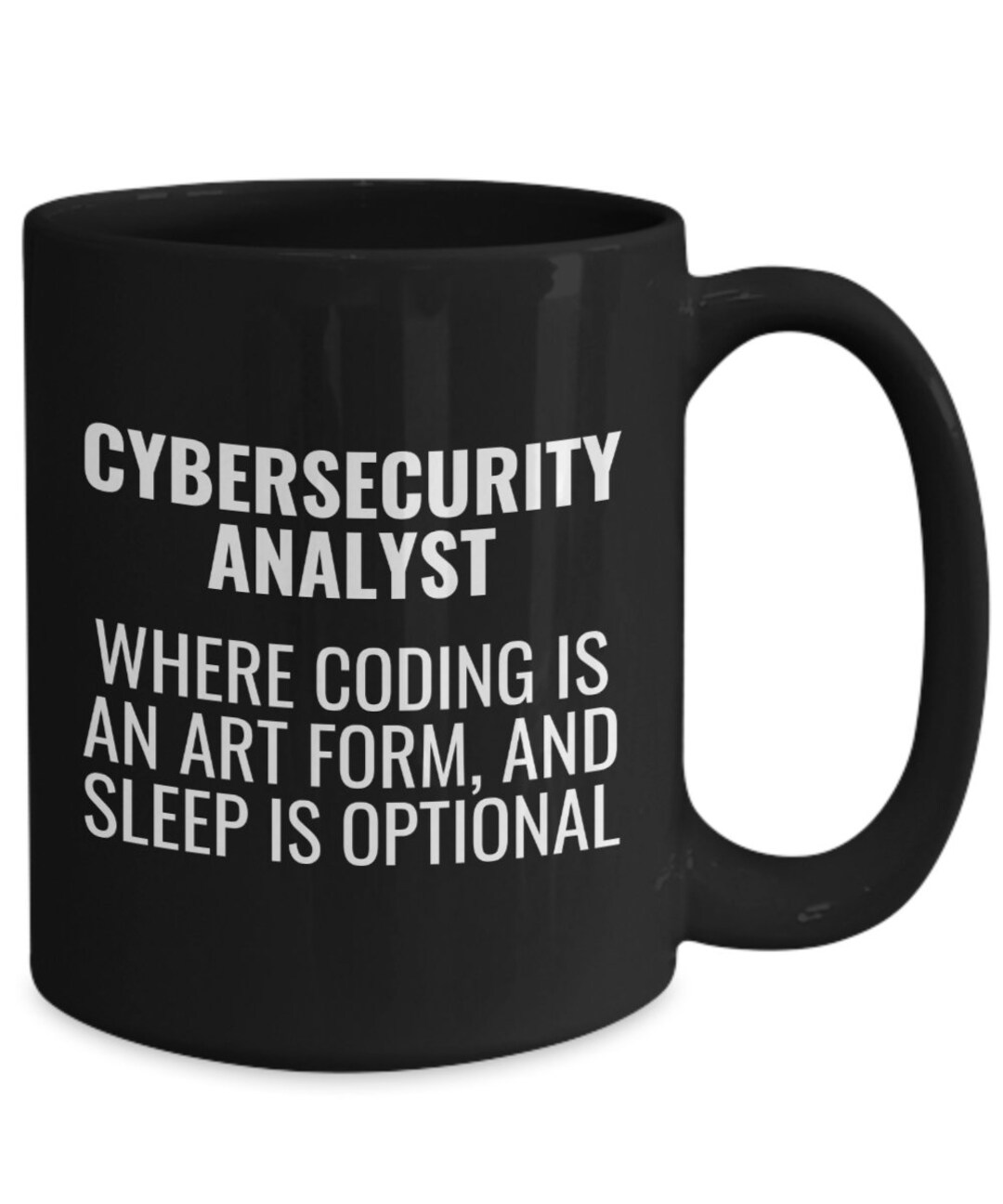 Cybersecurity Analyst Gift, Funny IT Mug, Coding Joke, Birthday ...