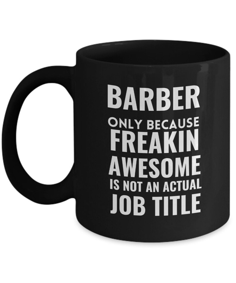 Barber Gift, Barber Dad Gift, Funny Coffee Mug, Birthday, Graduation ...