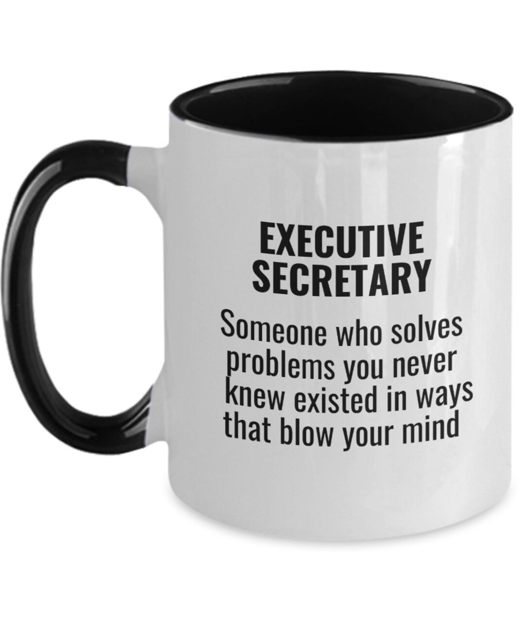 Executive Secretary, Custom, Executive Secretary Mug, Co-worker Gift ...