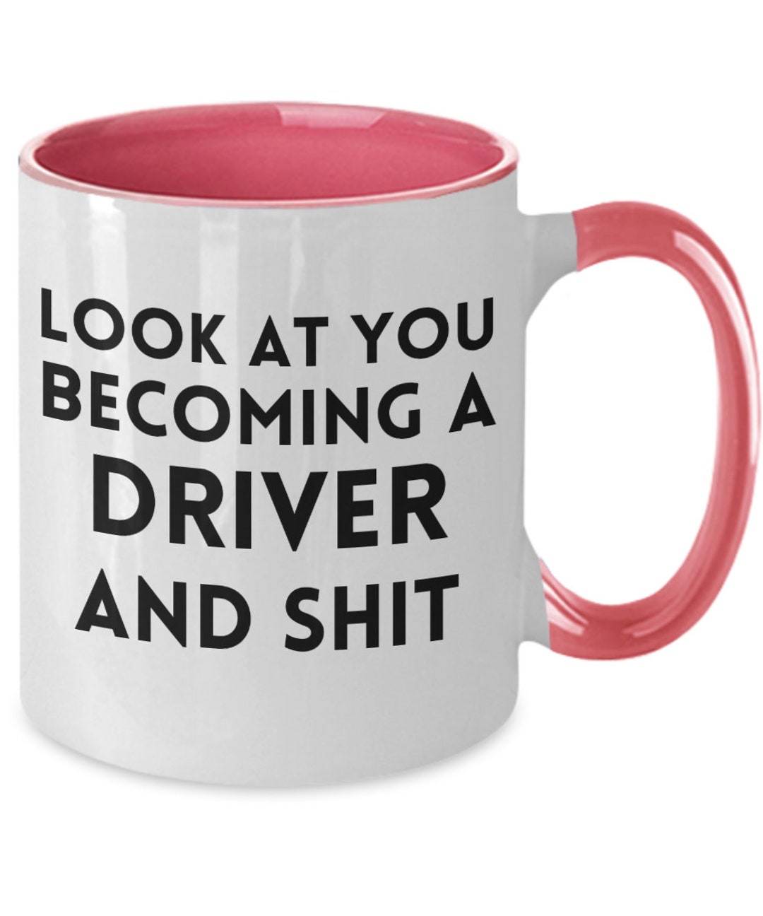 Driver Mug, New Driver Gift, Funny Driving Gift, Driving School ...