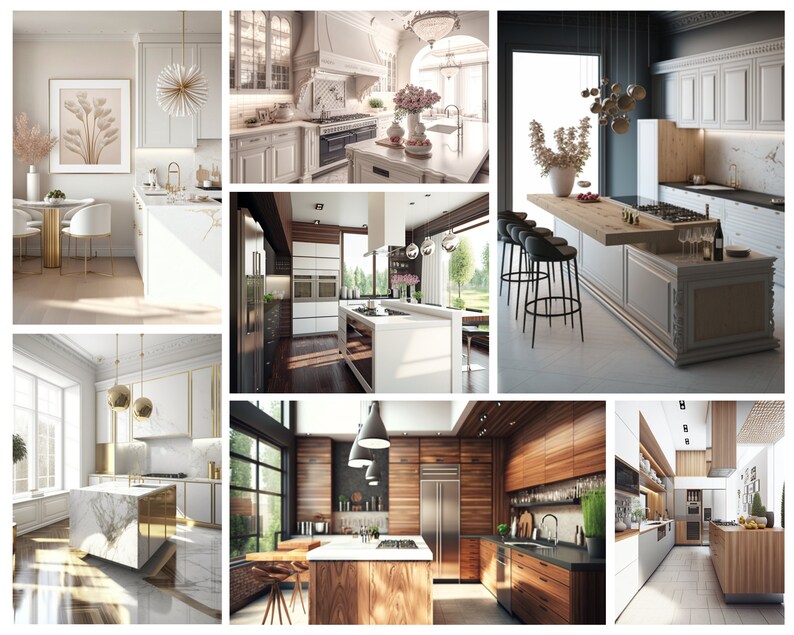 73 - Diverse Kitchen Styles Photos - High-quality PNG Digital Images ...