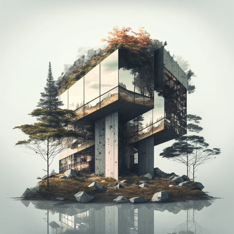 30 Architectural Building Model Photos High-quality PNG - Etsy