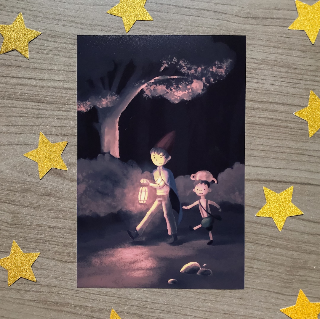 OTGW Mini Art Print || Poster, Aesthetic, Fall, Autumn, Spooky, Spirit ...
