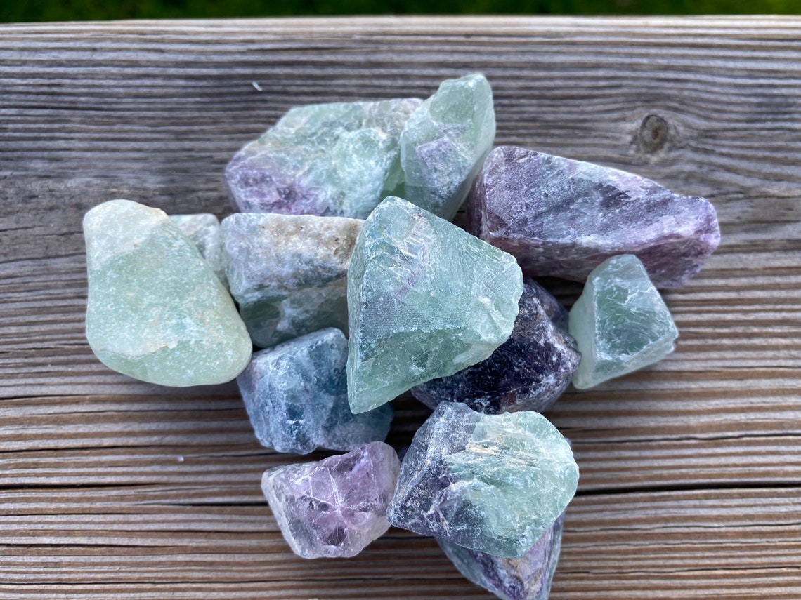 Rough Mexican Fluorite Crystal - Etsy
