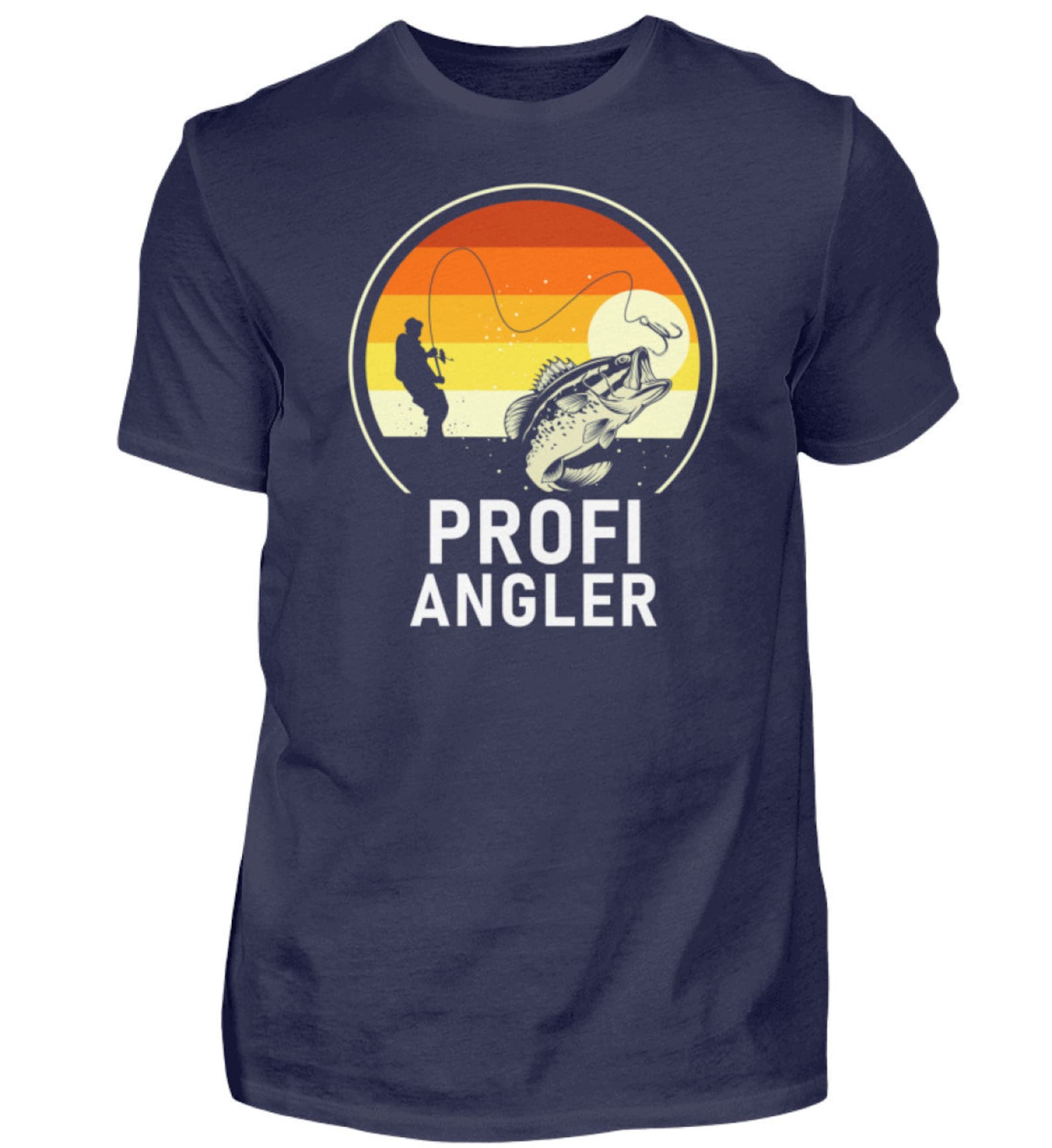 Professional Angler Shirt I Fishing Angel Tshirt - Men's Shirt Gift ...