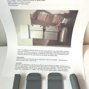 Star Wars Prop Replica ROTJ Han Solo Belt Holster Tool Power Cells Kit ...