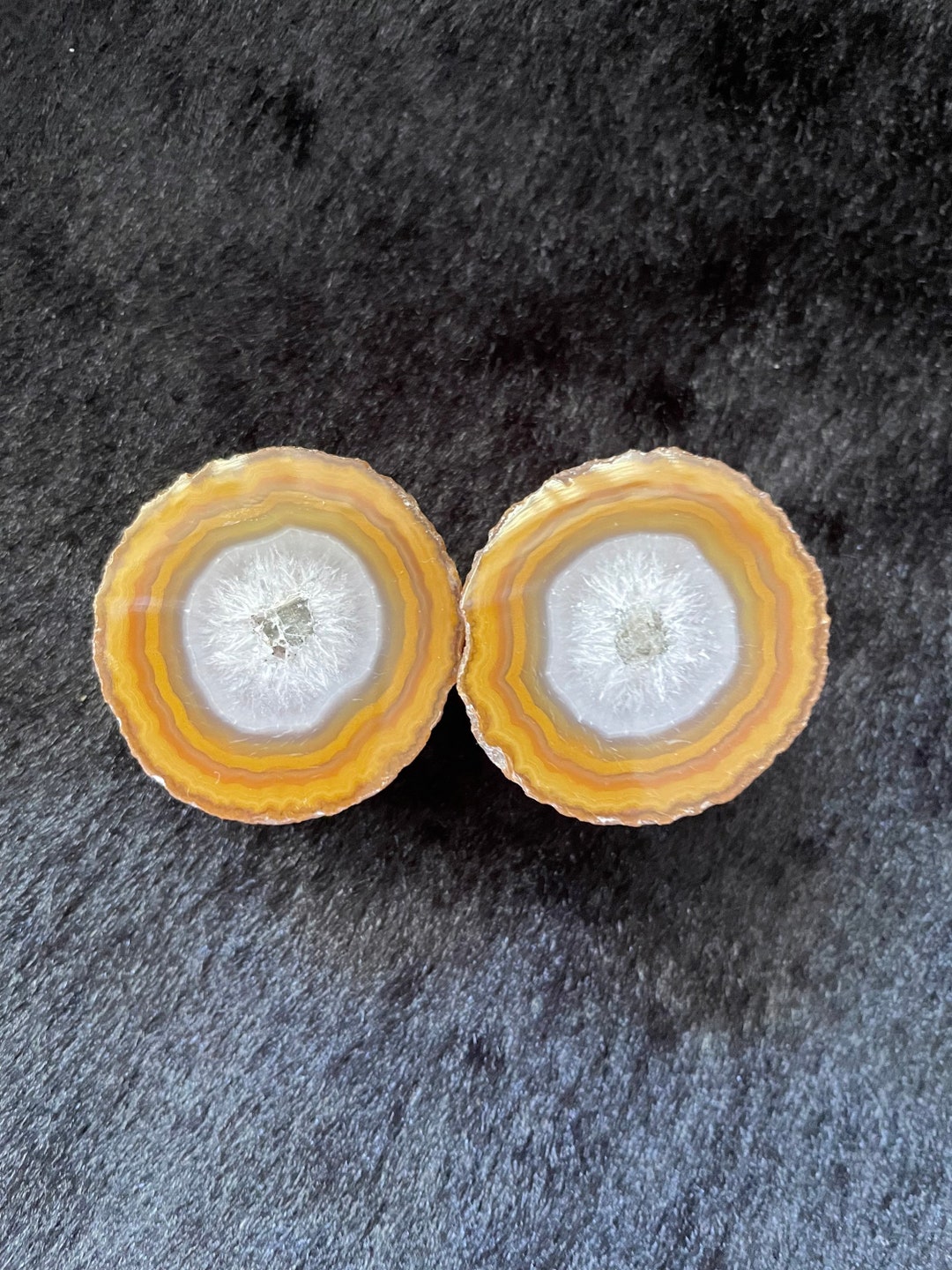 Crystal Agate Geode/fighting Blood Agate/warring State Agate Polished ...