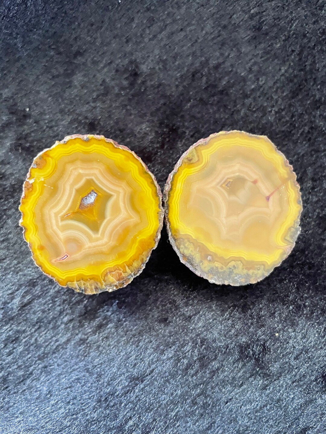 Crystal Agate Geode/fighting Blood Agate/warring State Agate Polished ...