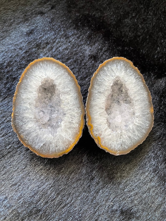 Crystal Agate Geode/fighting Blood Agate/warring State Agate | Etsy