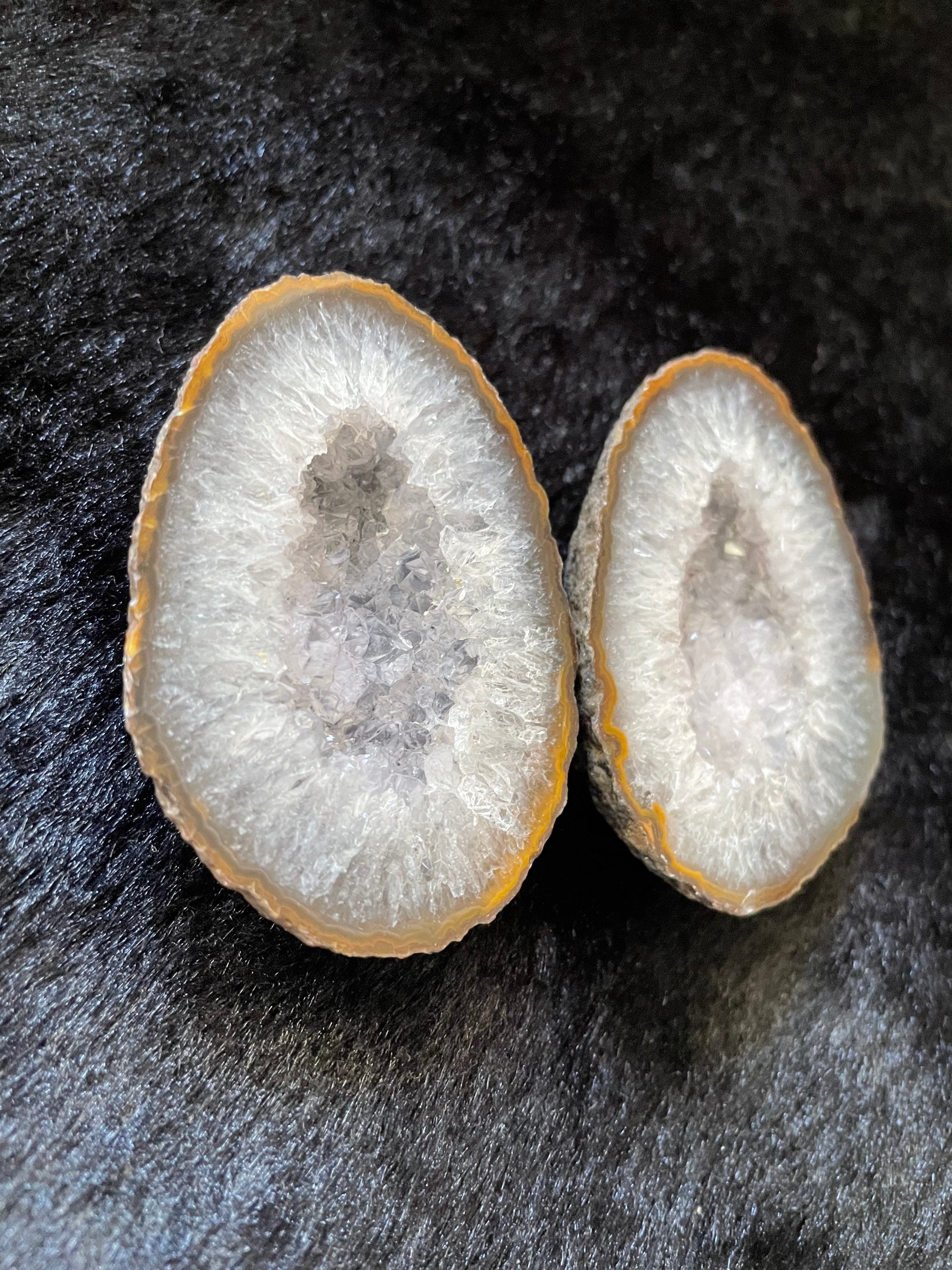 Crystal Agate Geode/fighting Blood Agate/warring State Agate Polished ...