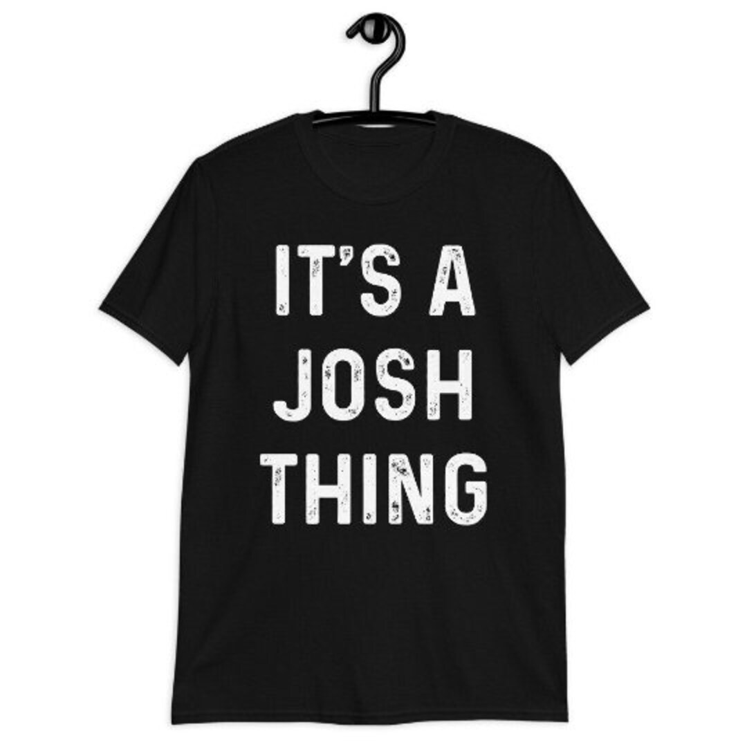 Josh T-shirt SAMPLE - Etsy