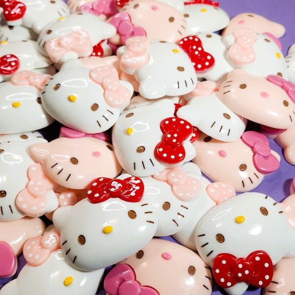 Hello Kittys Bow Svg - Etsy