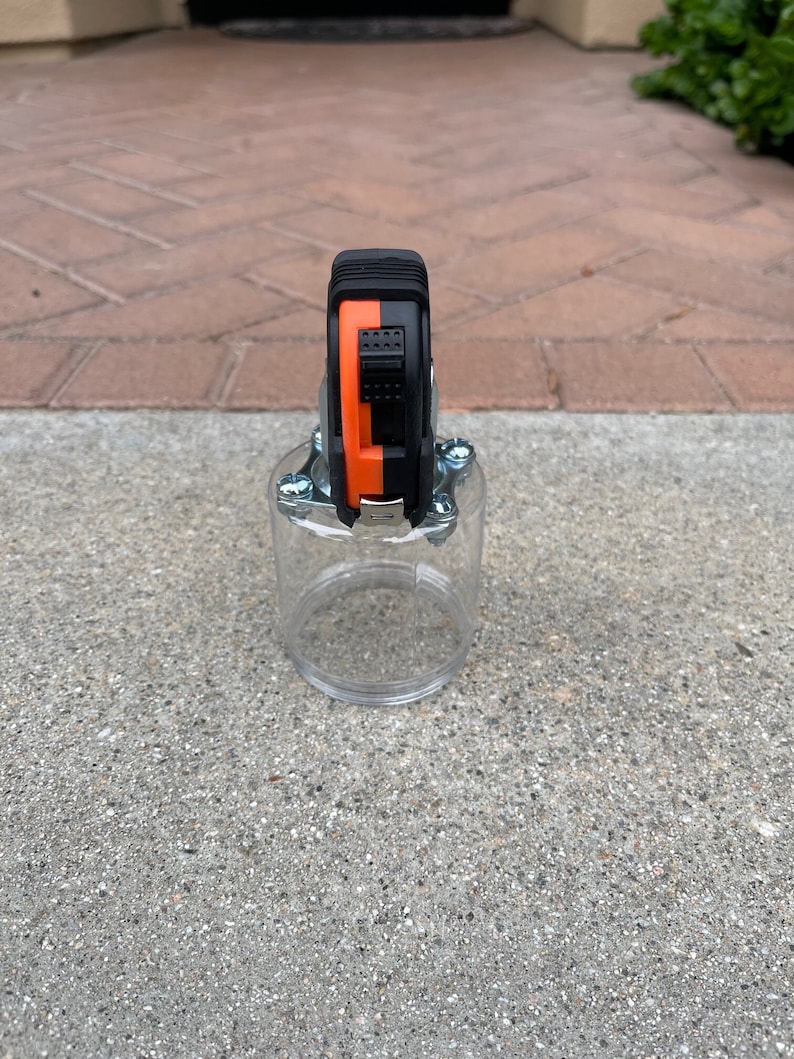 Bocce Ball Measuring Device, 8 Oz Clear Cup, Swivel Caster - Etsy