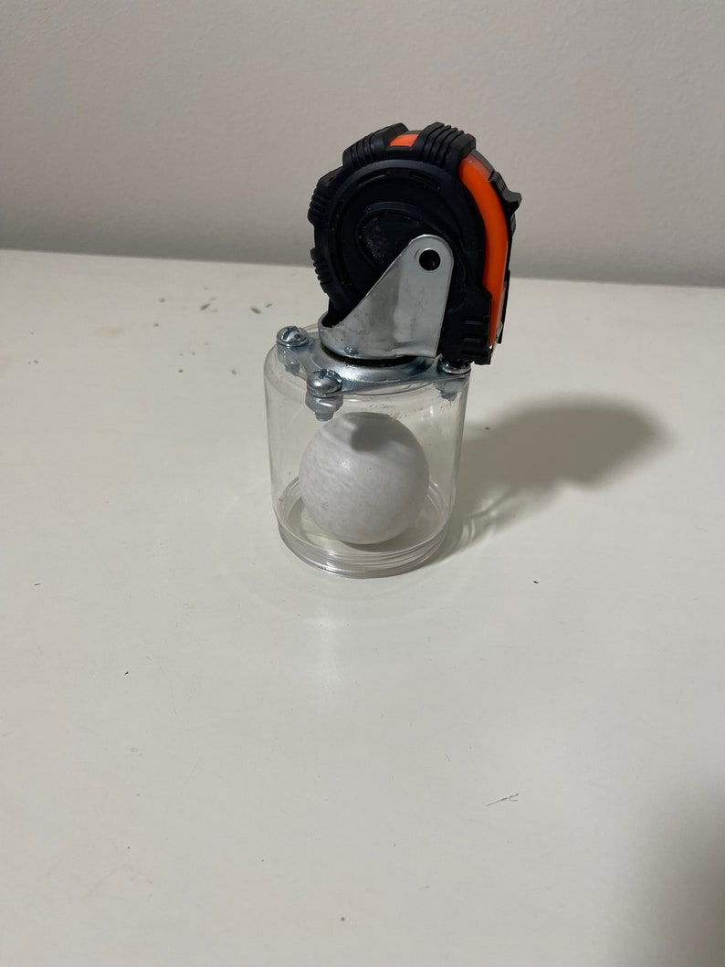 Bocce Ball Measuring Device, 8 Oz Clear Cup, Swivel Caster - Etsy