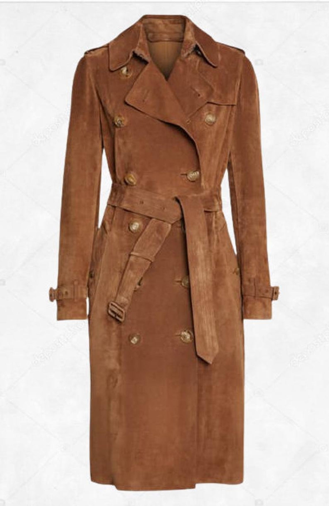 Neue Damen echte Wildleder braun Leder reine weiche lange | Etsy