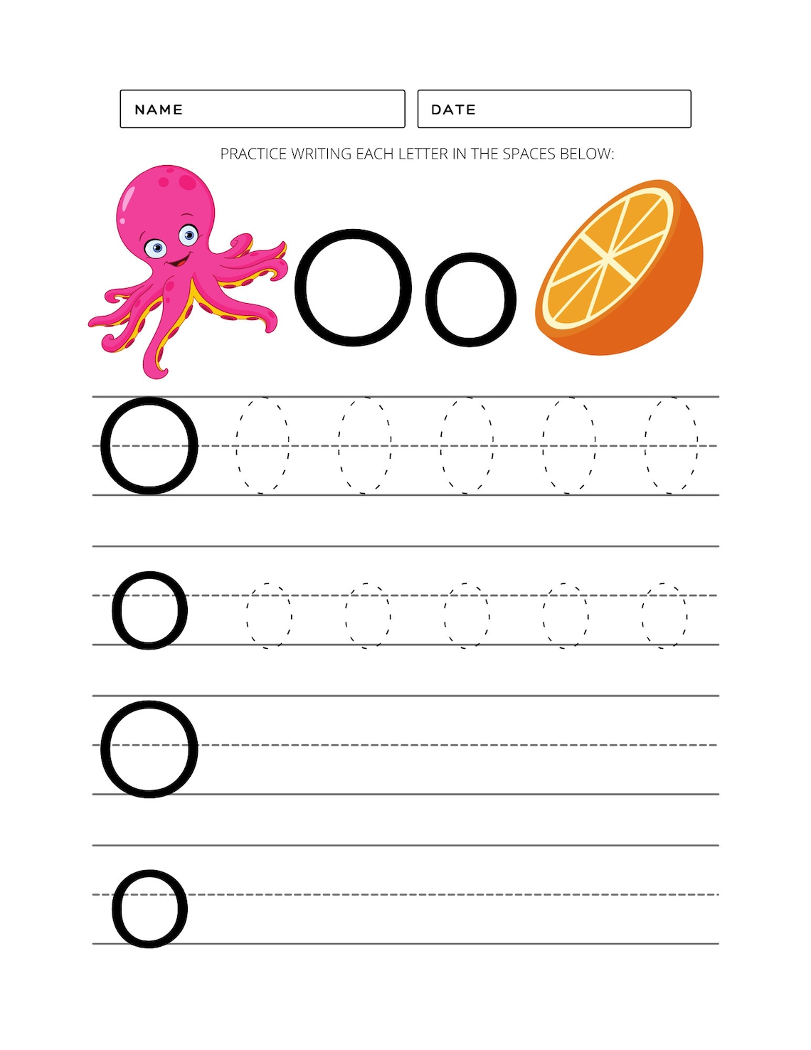 A to Z-26 Alphabet Worksheets PDF - Etsy Canada
