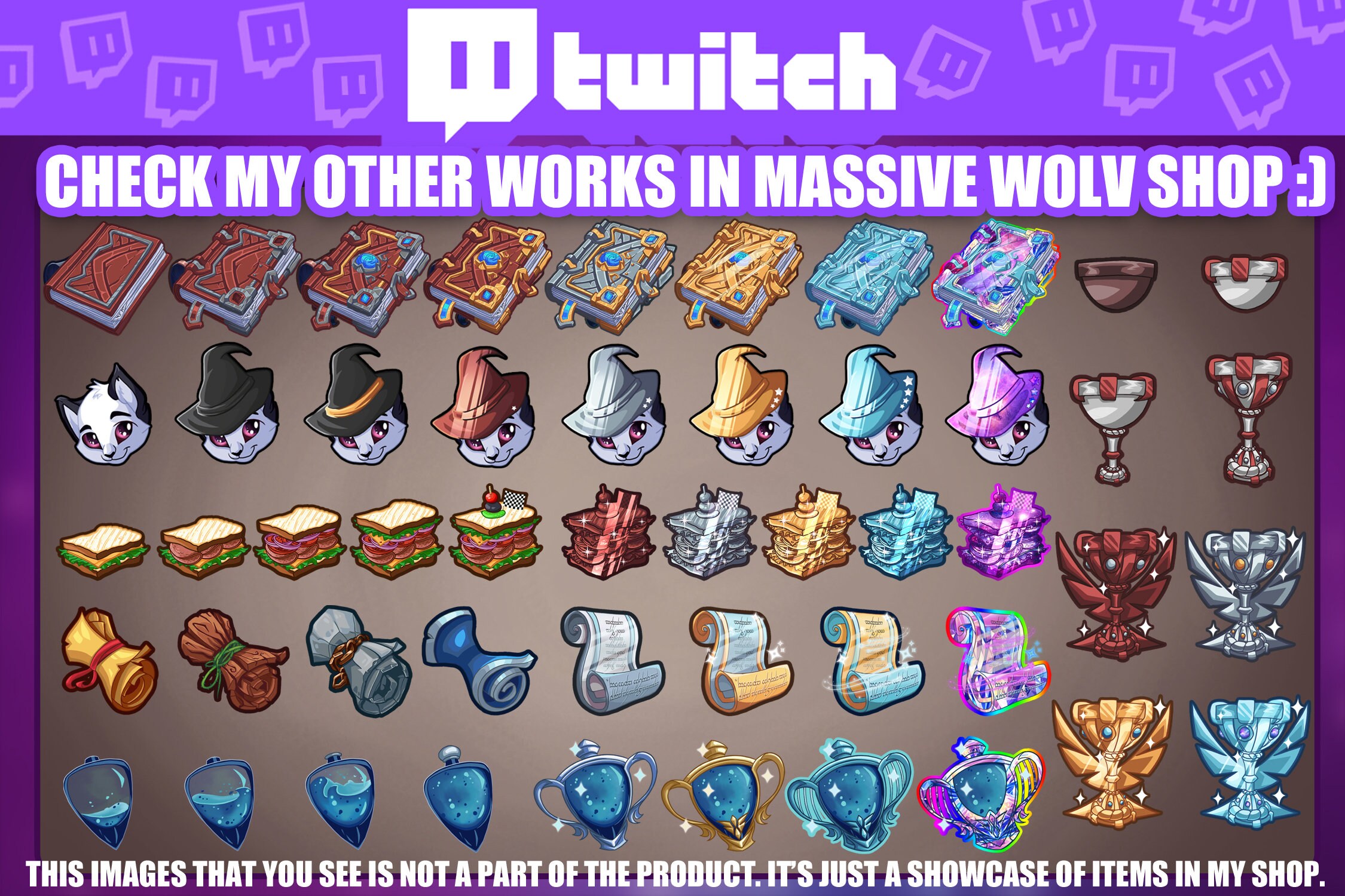 Waffles Sub Bit Bits Twitch Badges / Streamer Icon / Discord - Etsy