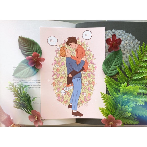 Heartstopper Nick and Charlie Print - Etsy