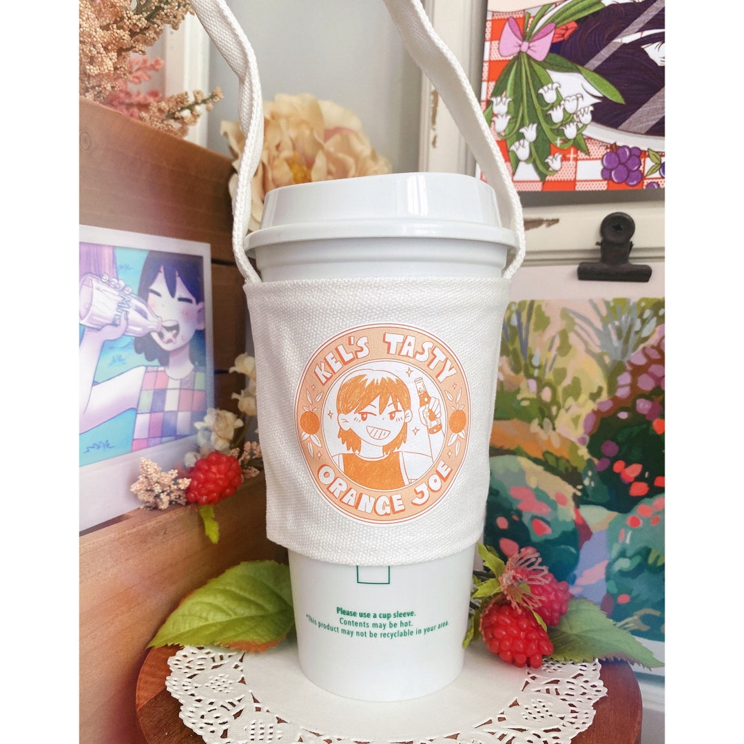 Omori- Kel’s Orange Joe Reusable Drink Sleeve - Etsy