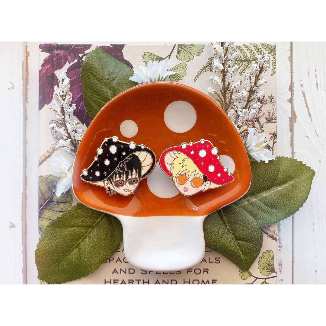 3gun Anime Mushroom Pins - Etsy