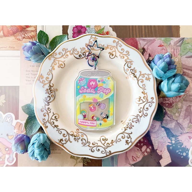 Kpop Soda Pop Keychain - Etsy UK