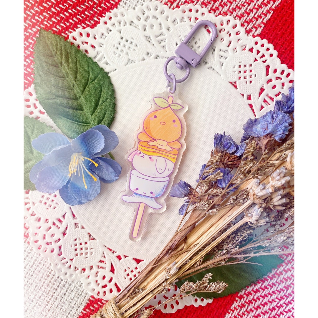 Omori Enemies Japanese Dango Keychain - Etsy