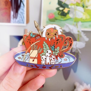 Gib Lee Inspired Antique Teacup Pins - Etsy