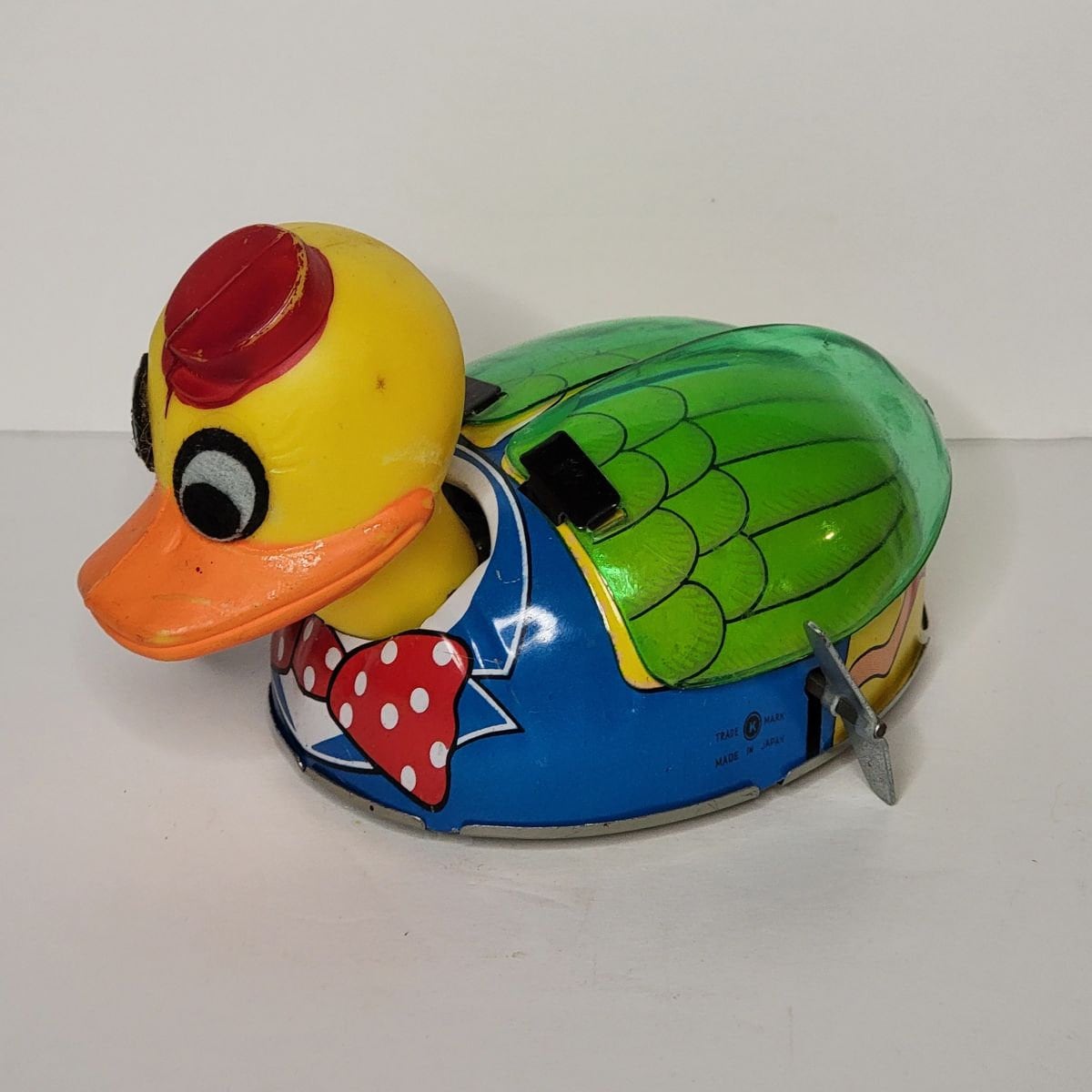 Vintage Litho Tin Toy Duck Wind up Toy - Etsy