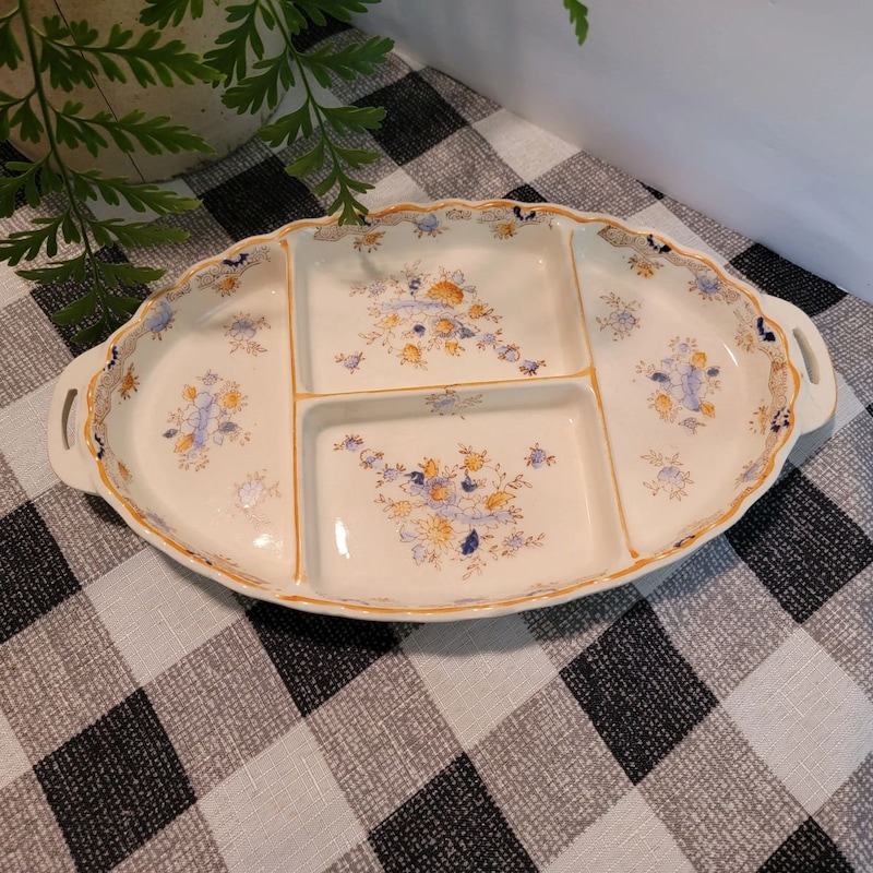 Vintage Relish Tray - Etsy