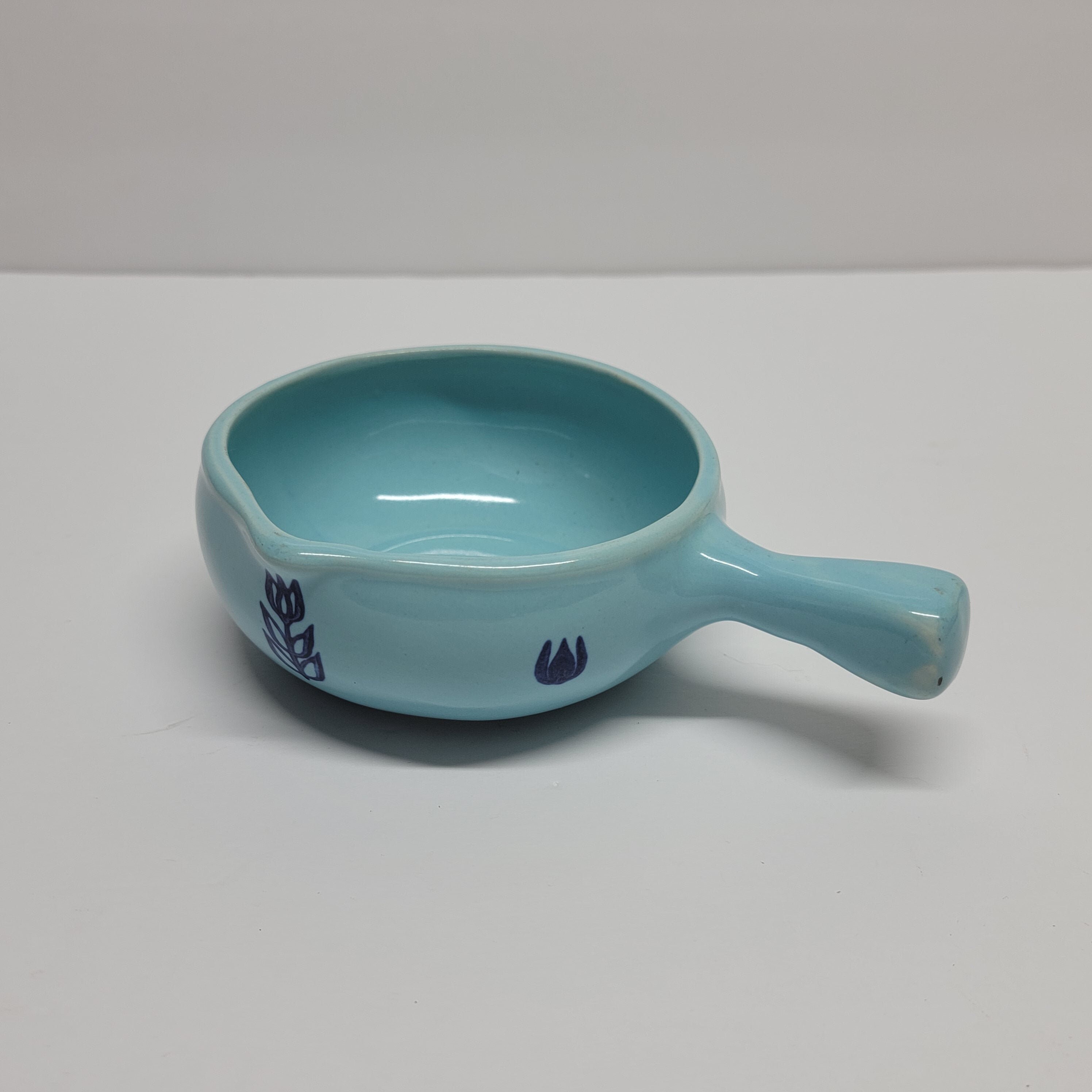 Cameron Cronin Blue Tulip Individual Casserole Dish - Etsy