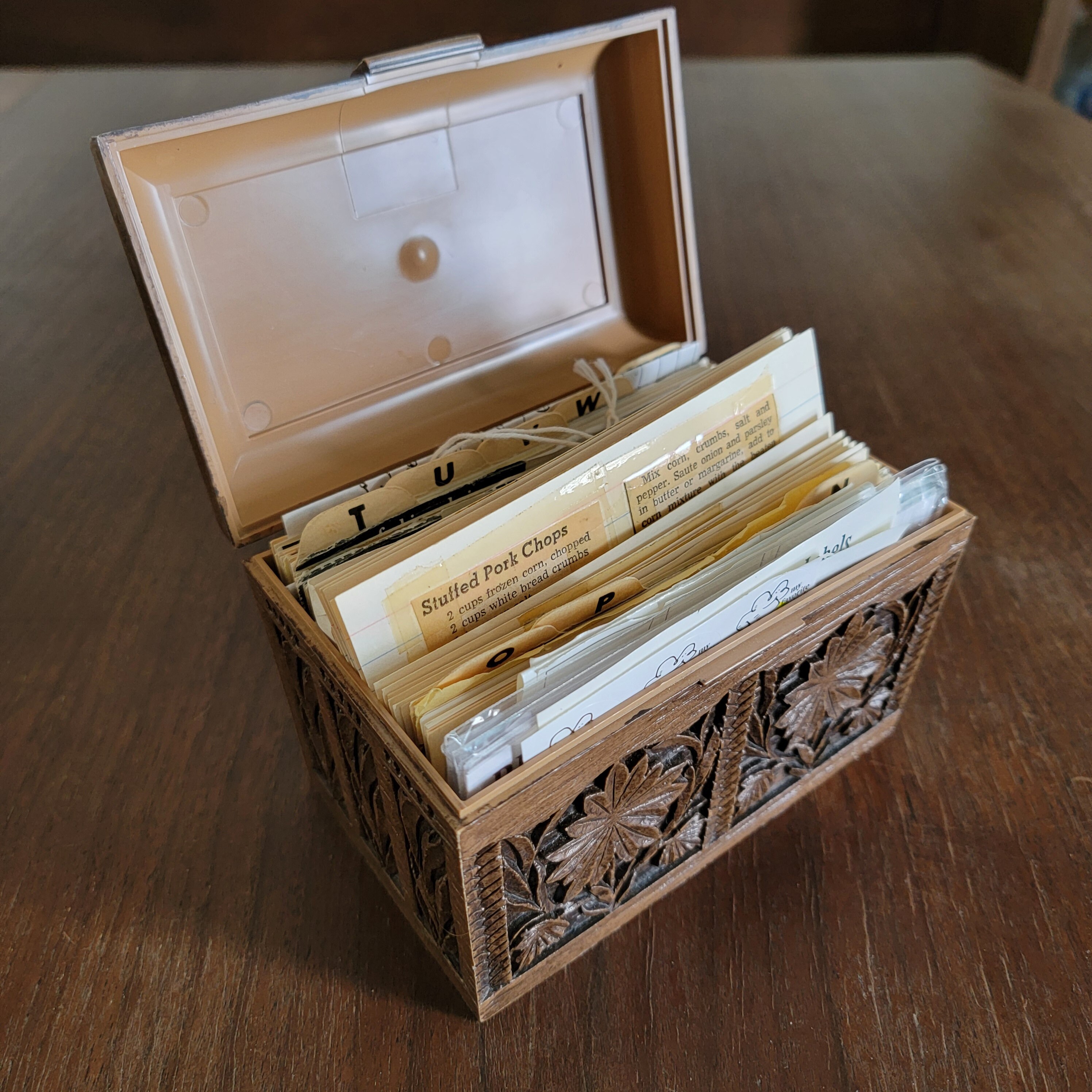 1970's Lerner Plastic Recipe Box With Vintage Recipes - Etsy