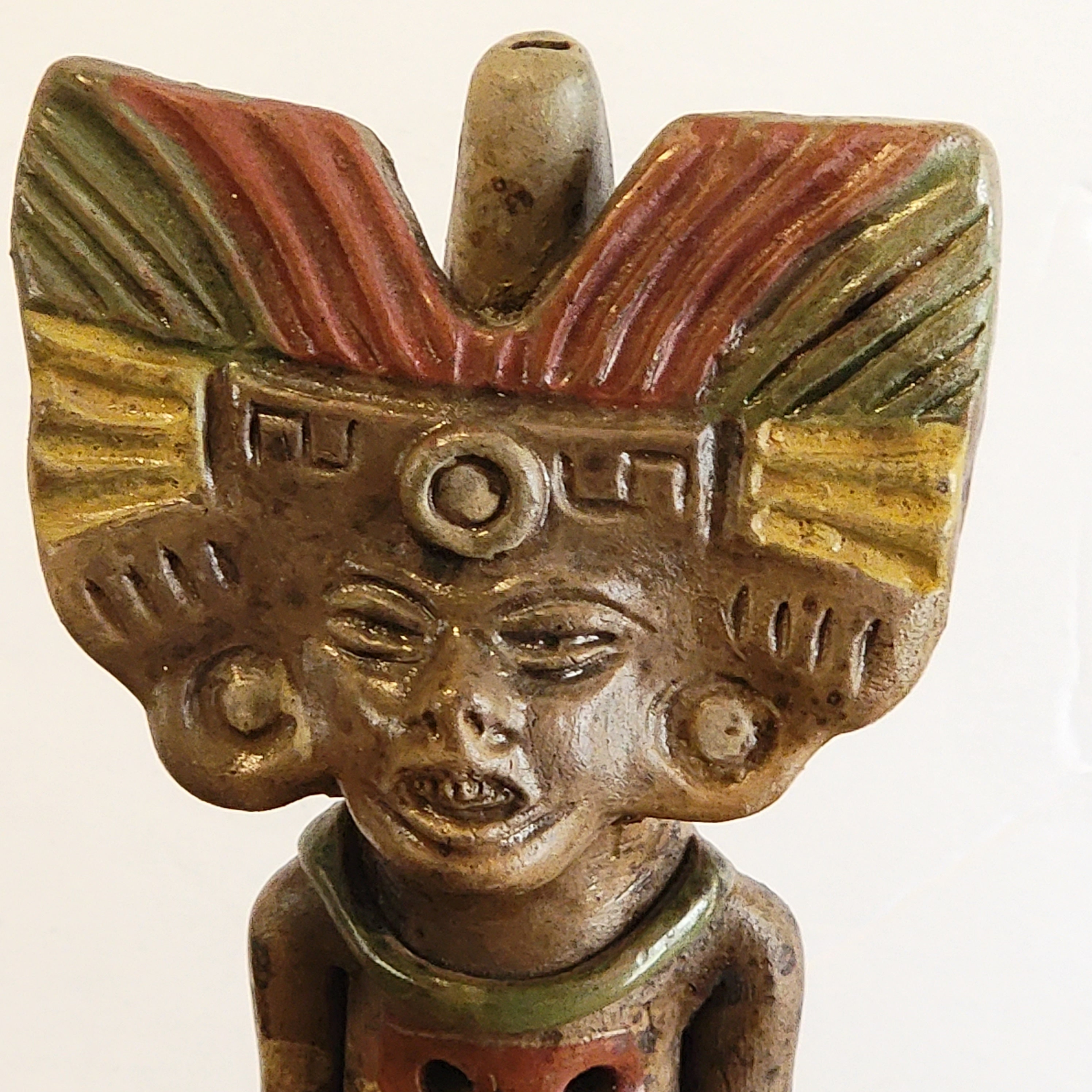 Aztec Myan Clay Flute - Etsy