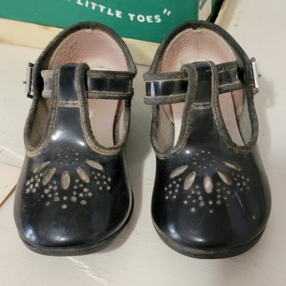 1950s Little Imp Baby Dress Shoes - Gem