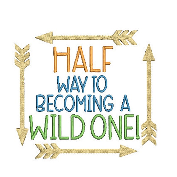 Wild One Embroidery - Etsy