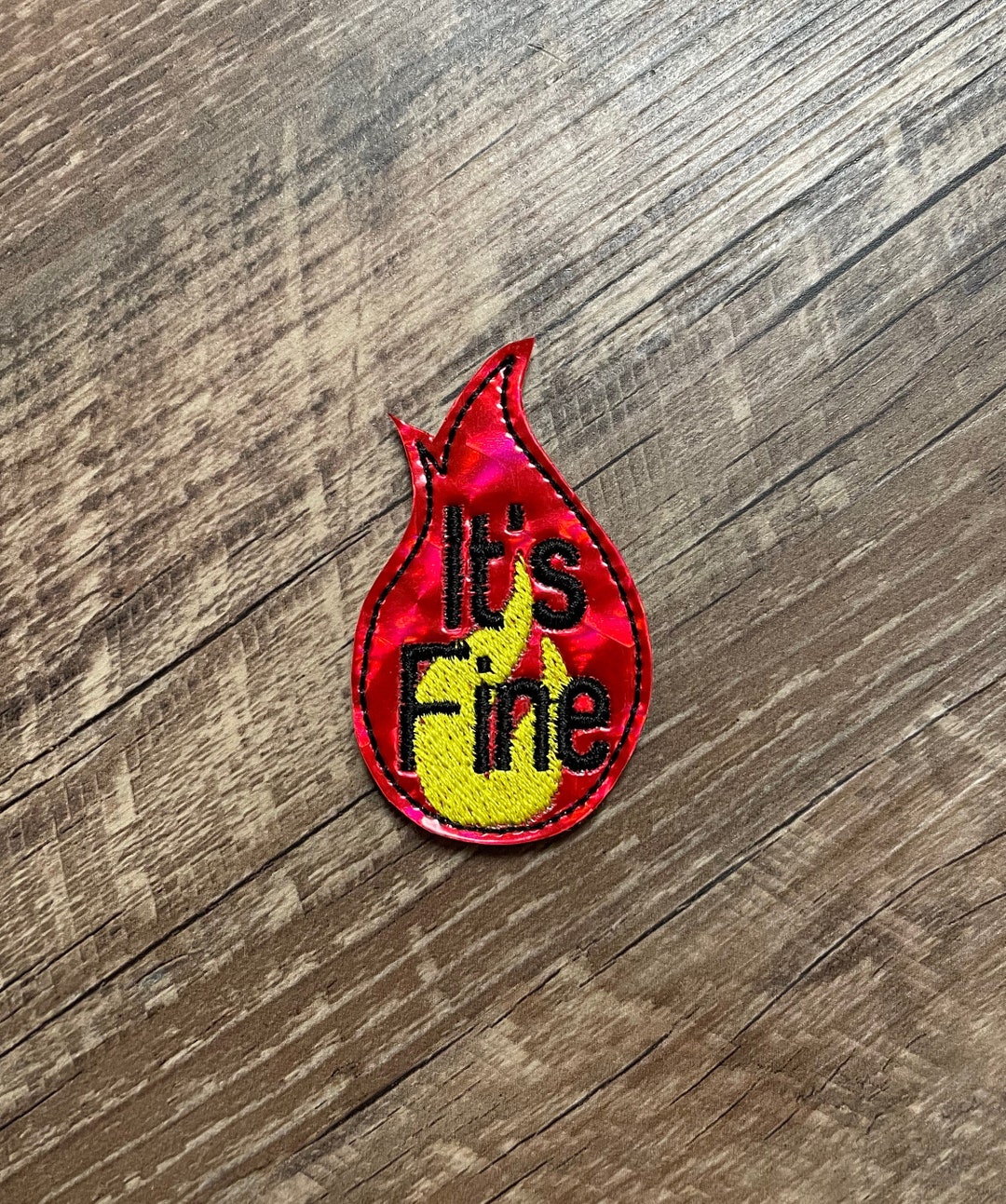 It’s Fine, I'm Fine Fire Feltie Embroidery Design Digital File Instant ...