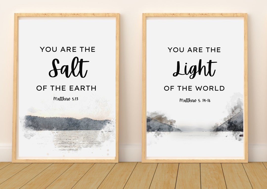 Printable Scripture Christian Wall Decor, Bible Verse Wall Art, Matthew ...