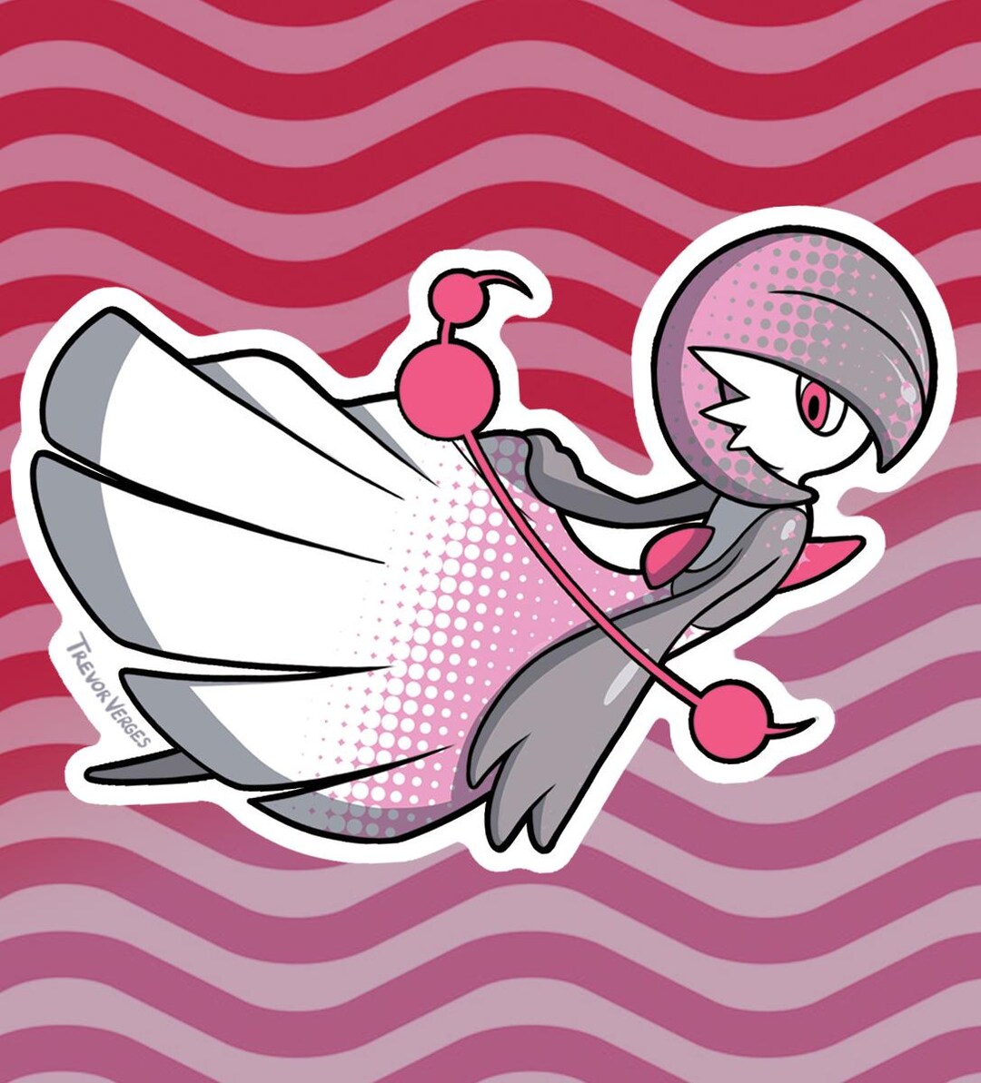 Gardevoir Sticker - Etsy