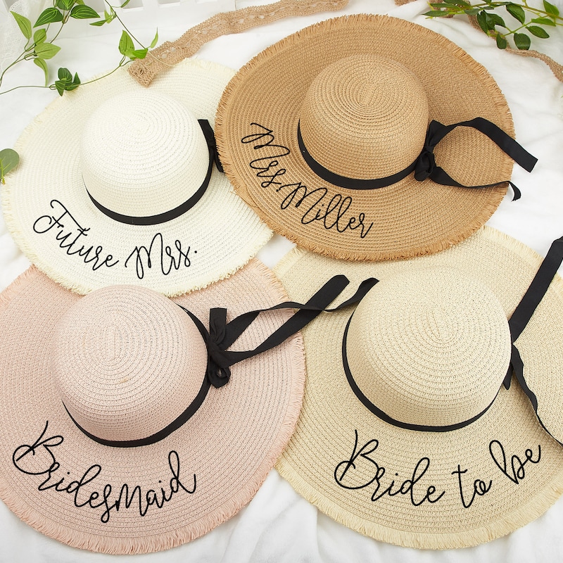 Custom Beach Hat - Etsy