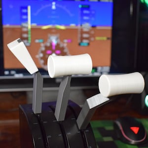 Boeing 737 Throttle Quadrant / Logitech Throttle Quadrant Mod/ 737 ...