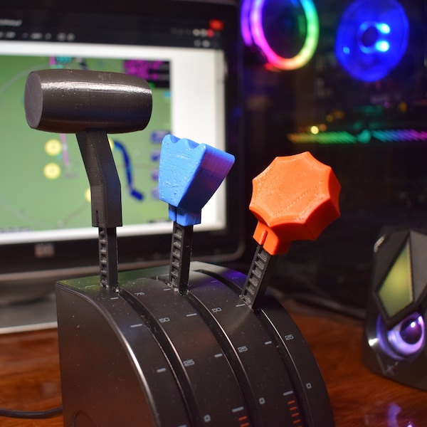 Saitek Throttle Quadrant Handles - Etsy