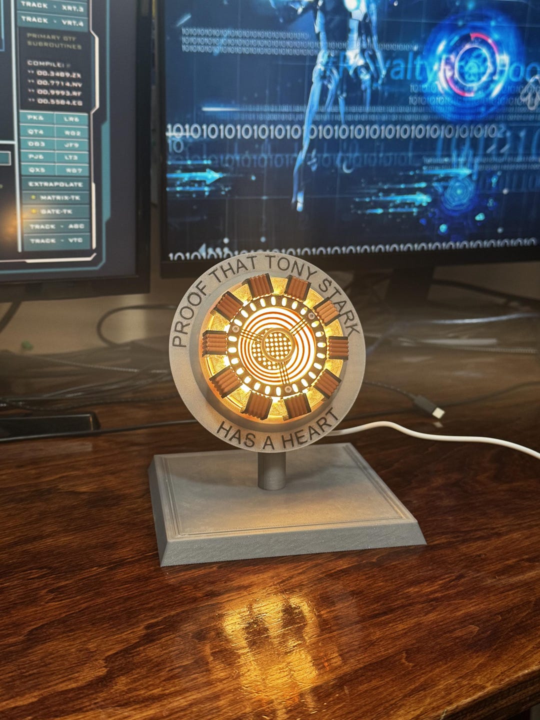 Iron Man Arc Reactor (mark 1) Proof That Tony Stark Has A Heart Iron ...