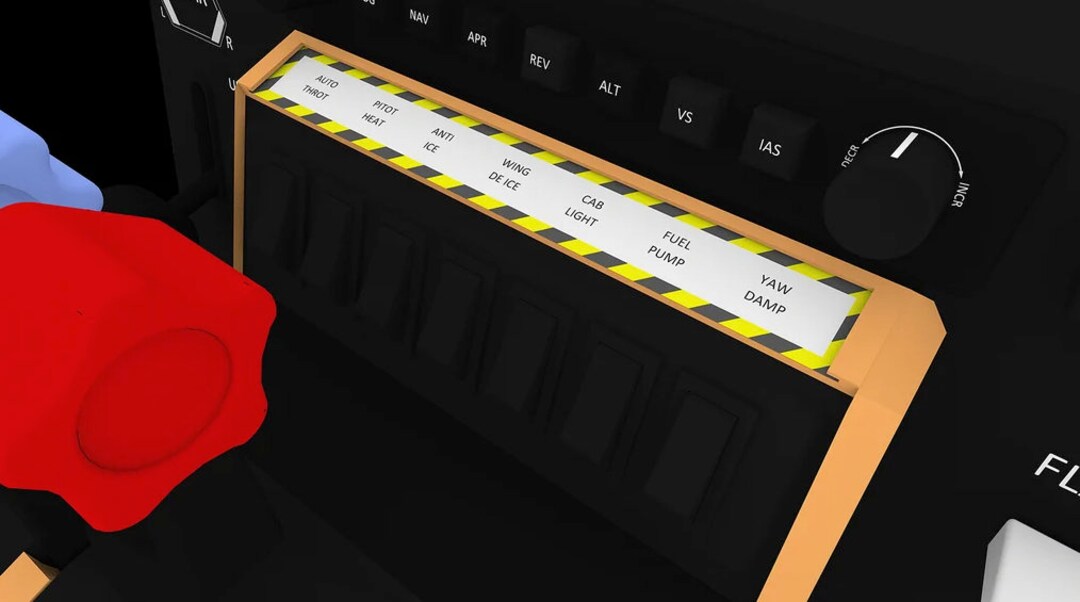 Honeycomb Bravo Label Holder / Bravo Button Assignment / Bravo Throttle ...