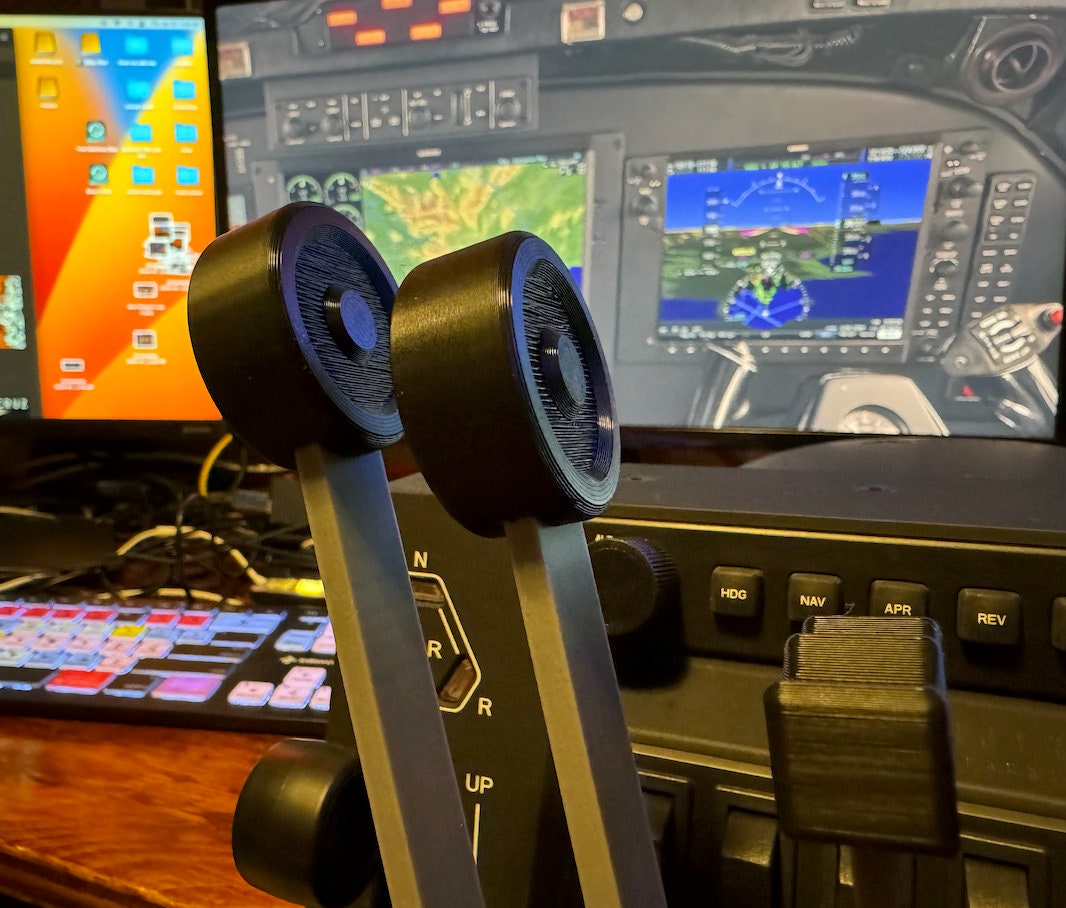 Cessna Throttle Quadrant /twin Cessna Throttle Quadrant/ Cessna 320 ...
