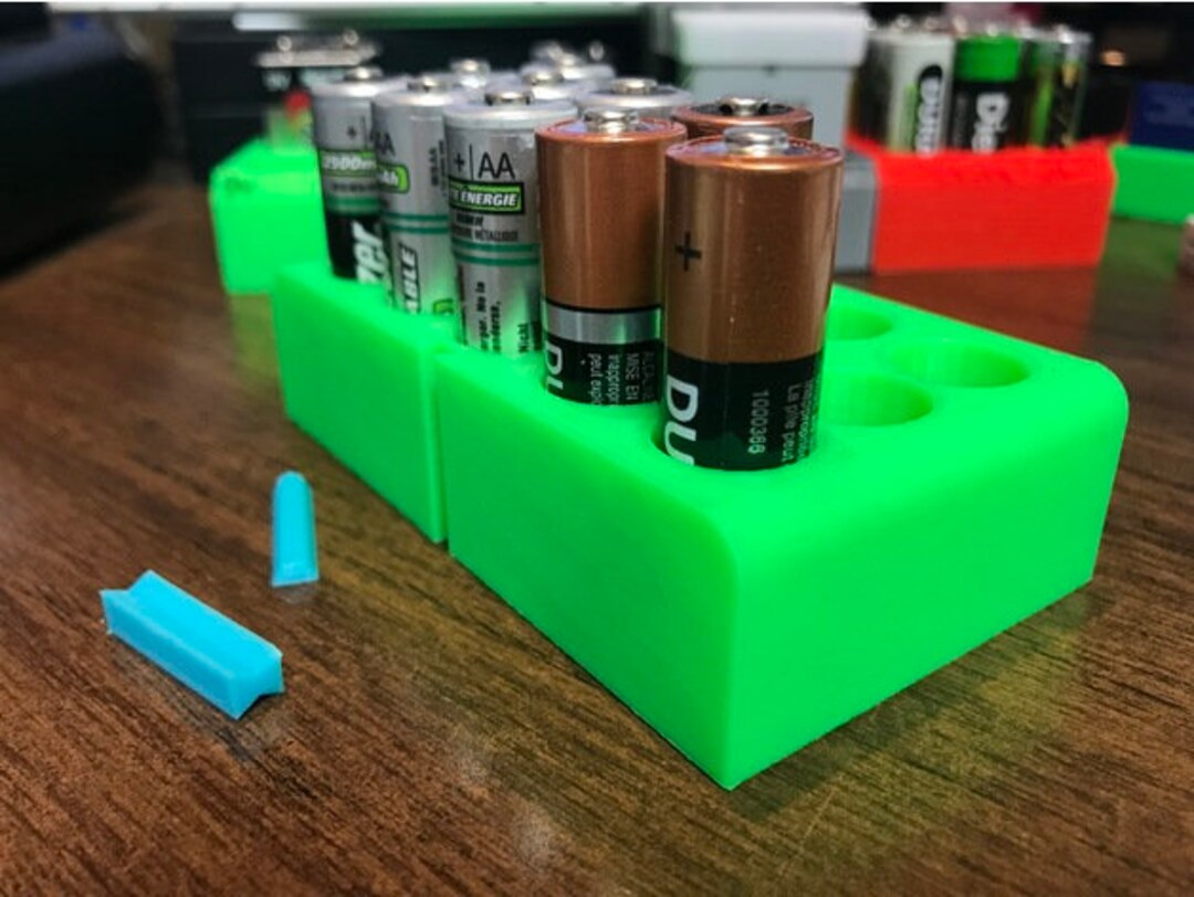 AA Battery Blocks AA Battery Storage/organizer AA Battery Holder ...