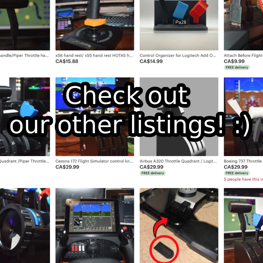 Logitech/saitek Rudder Pedals Stop for Driving Simulation / Logitech Pedals Mod / Saitek Pedals ...