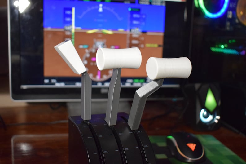 Boeing 737 Throttle Quadrant / Logitech Throttle Quadrant Mod/ 737 ...