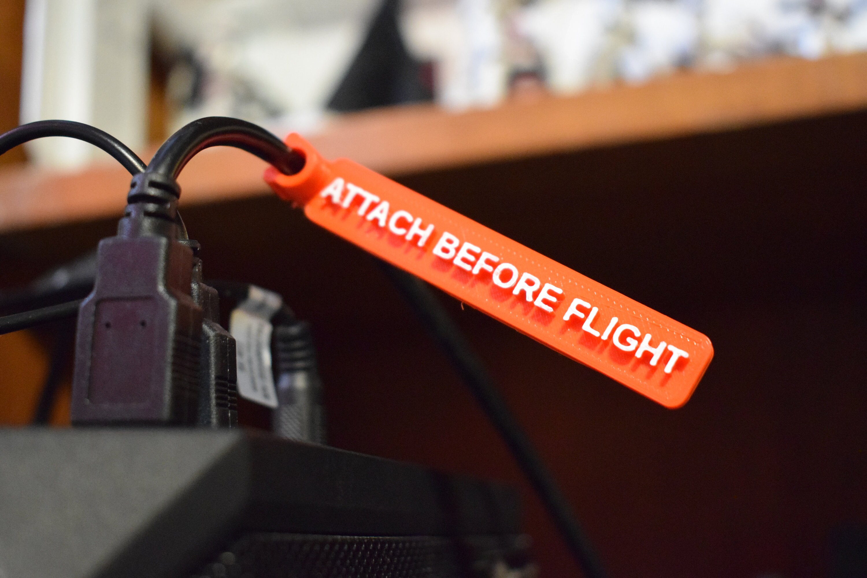 Attach Before Flight Cable Tag for Joystick or HOTAS / Cable Tag ...