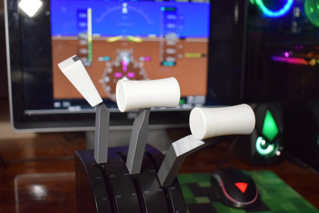 Boeing 737 Throttle Quadrant / Logitech Throttle Quadrant Mod/ 737 ...