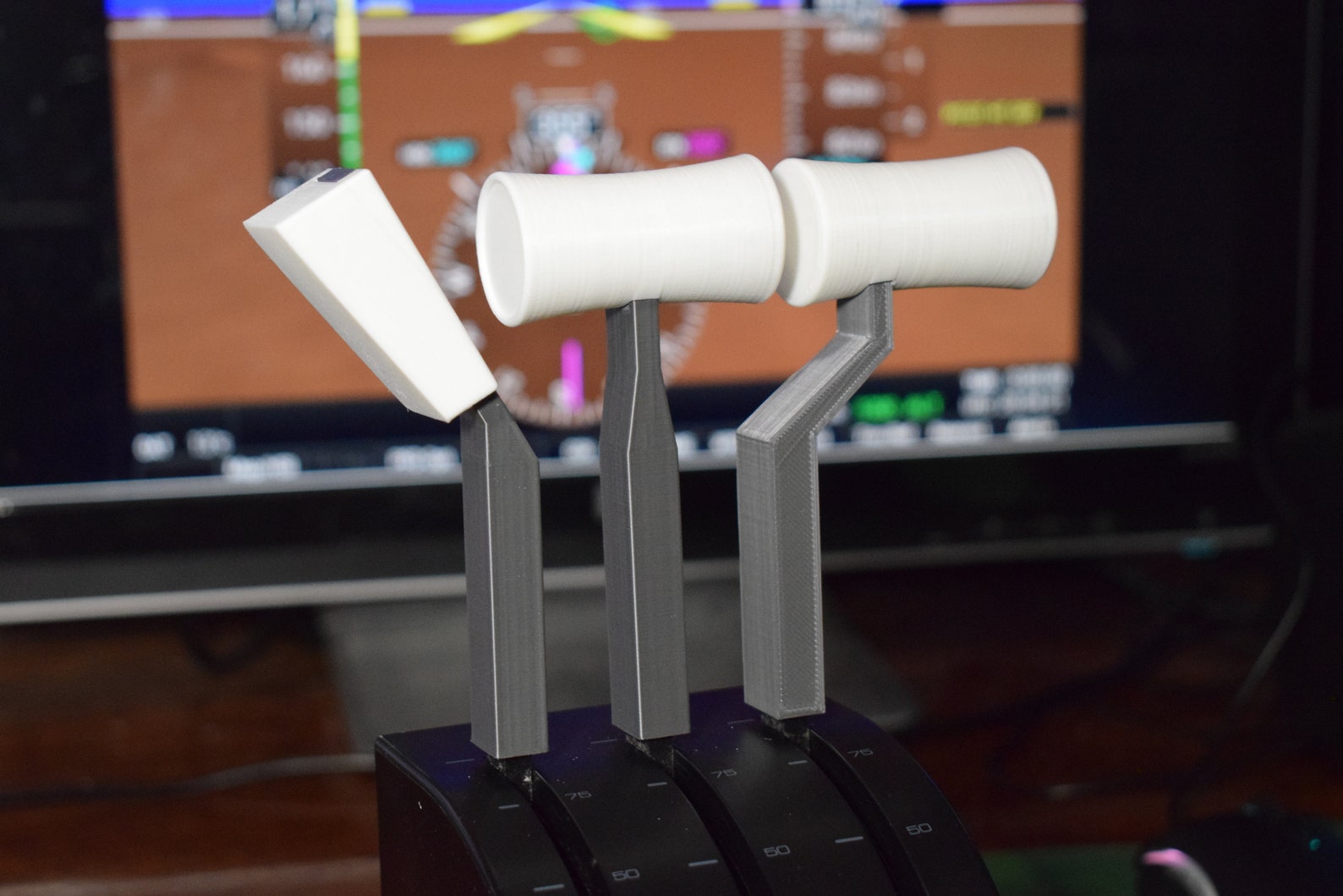 Boeing 737 Throttle Quadrant / Logitech Throttle Quadrant Mod/ 737 ...